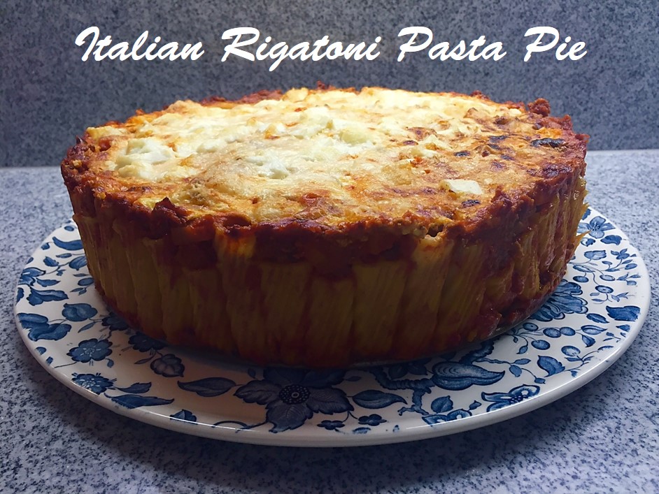 Italian Rigatoni Pasta Pie – Prettaly – Pretty Italy